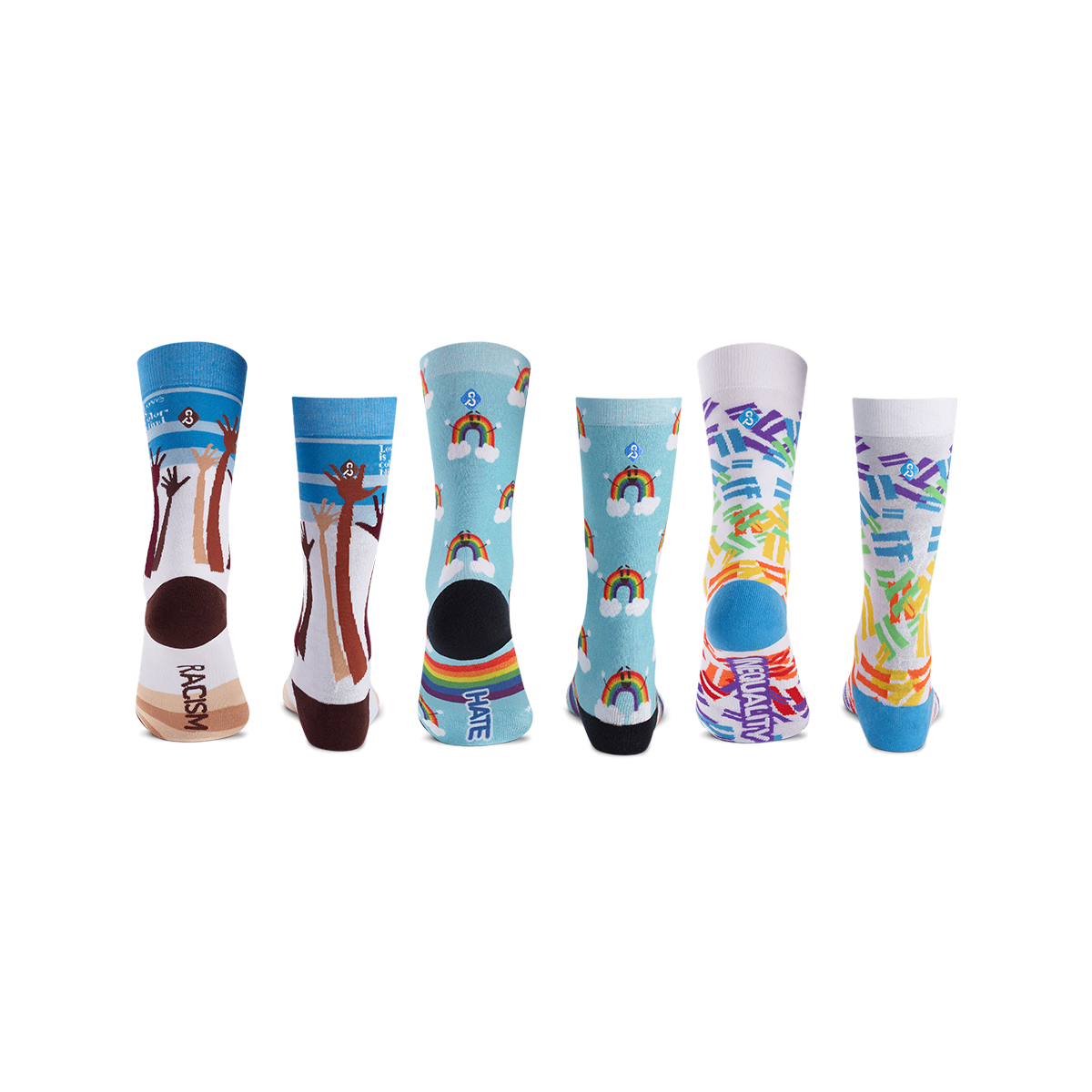 Stand In Change 3-pack (Men's) Quality Cotton Socks | Sock Problems